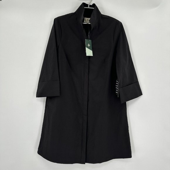 Tuckernuck | Dresses | Tuckernuck Womens Black Charlie Shirt Dress Sz M ...